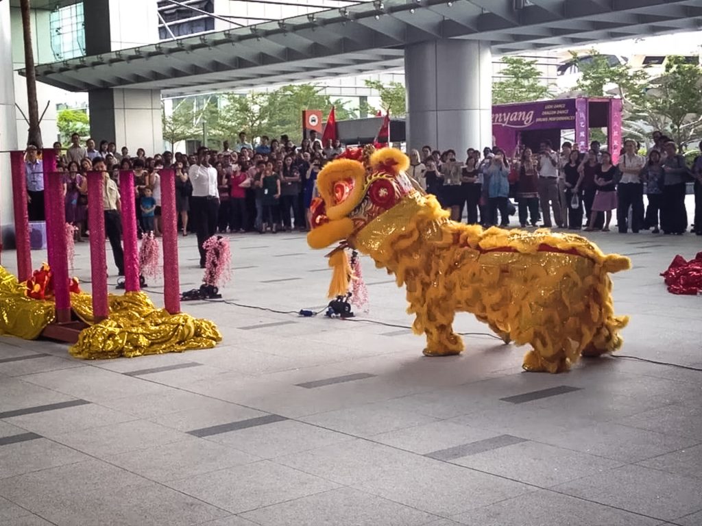 The Lion Dance - dancing into the Lunar New Year